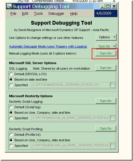 About Dynamics, Development and Life: Dummy’s Guide to Capturing Log Files Using Support ...